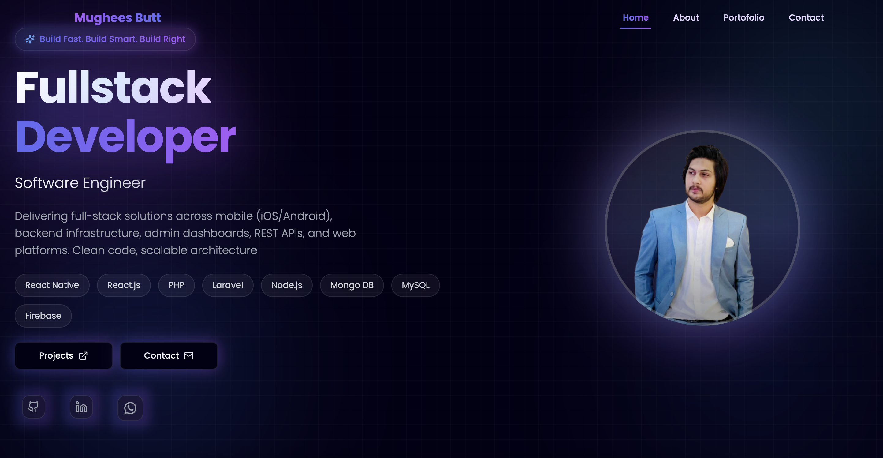 Mughees Butt - Software Developer